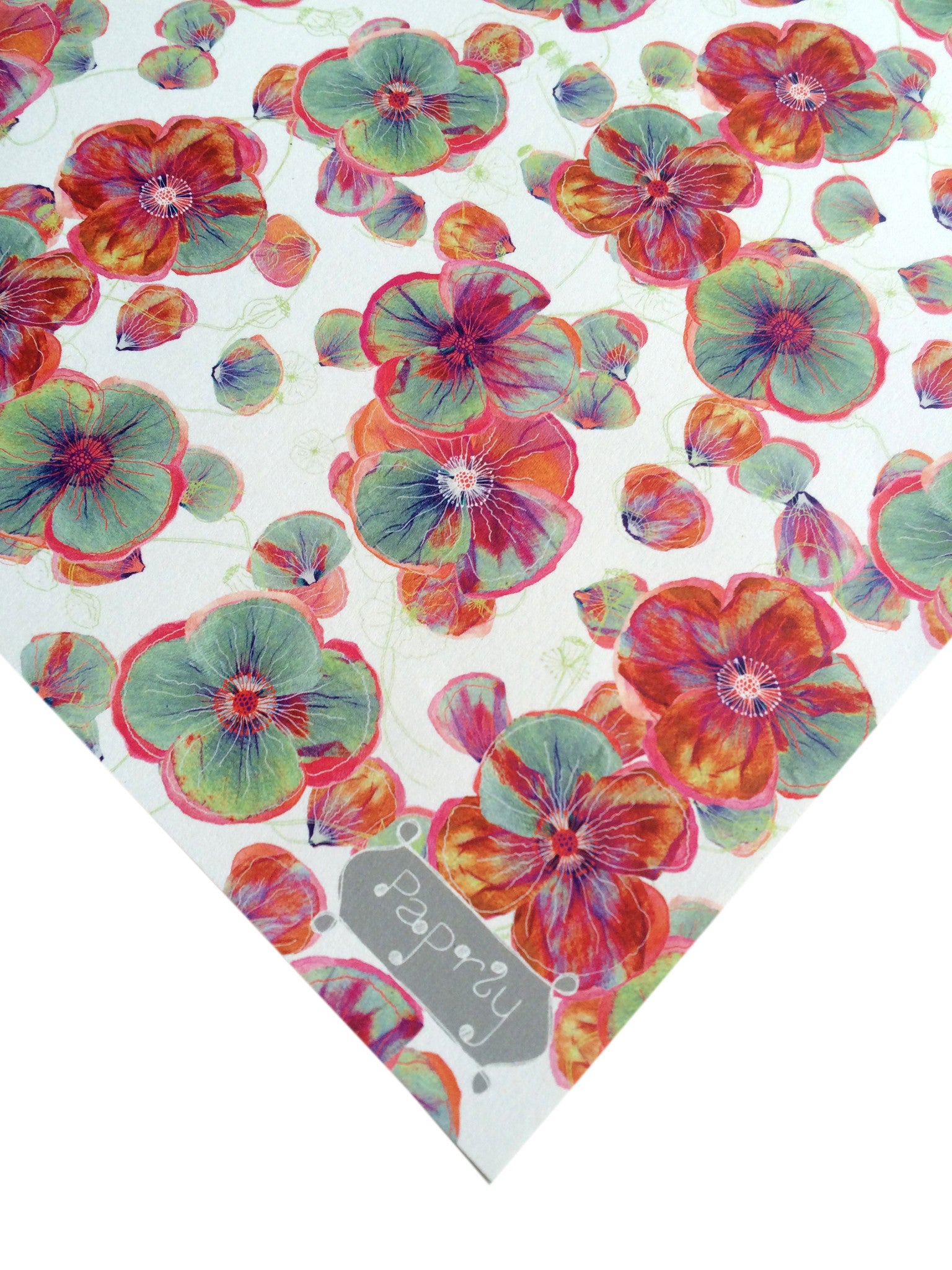 Poppy Patch Gift Wrapping Paper – paprly